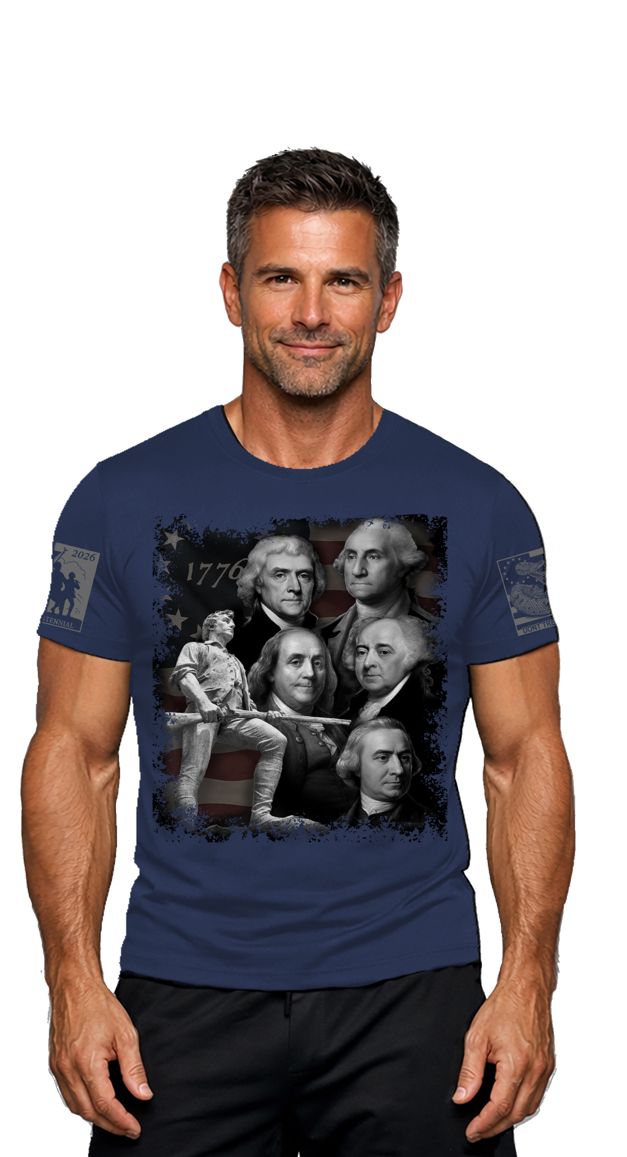 Founding Fathers – America 250 Limited Edition Premium Deluxe T-Shirt ...