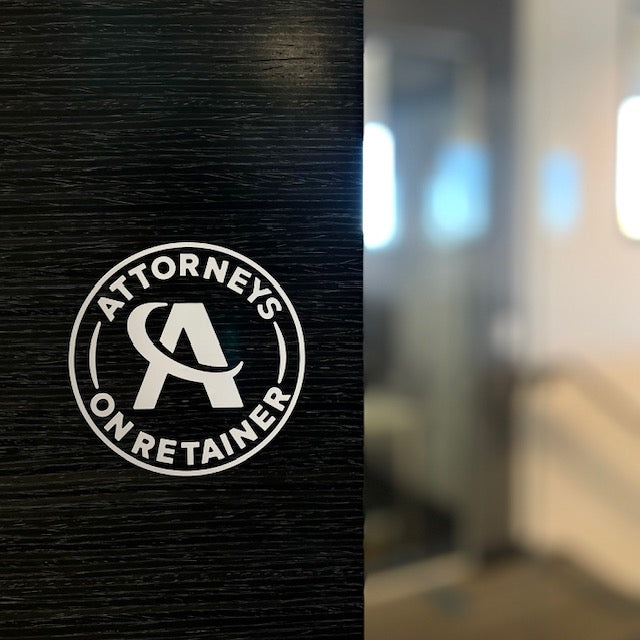 AOR Decal Circle Sticker | Attorneys On Retainer – Attorneys On ...